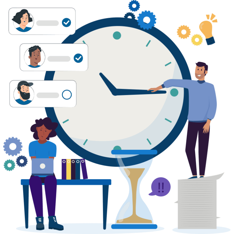 Track attendance easily with our attendance payroll management system.