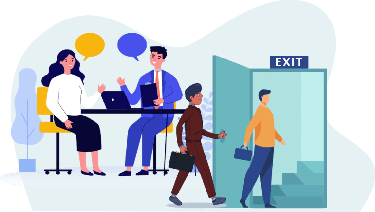 Simplify the exit process with our employee offboarding software.